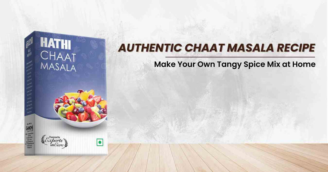 Chaat Masala Recipe: Easy 3-Step Guide to Make It at Home – Hathi Masala