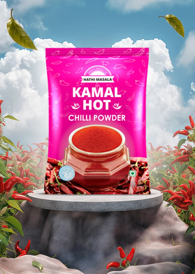 Buy Kamal Hot Chilli Powder Online | Hathi Masala